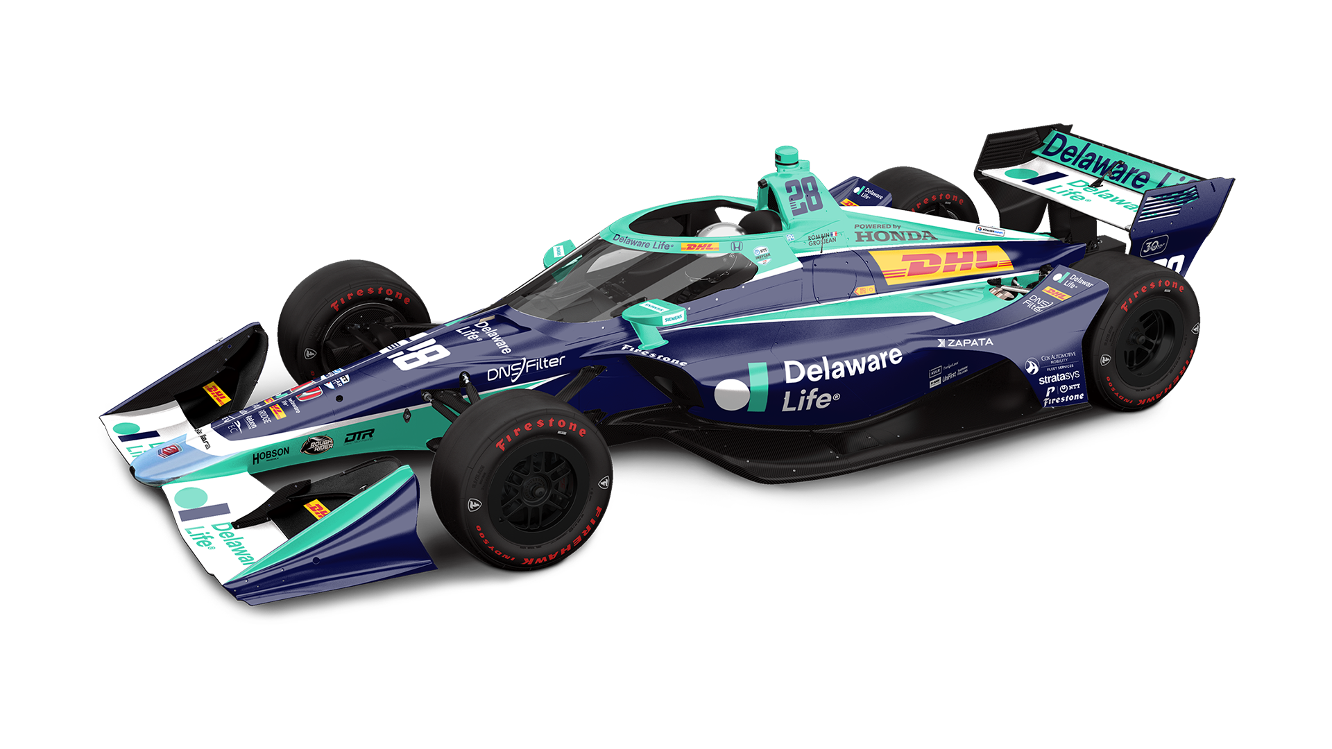 Delaware Life Sponsors Romain Grosjean at Indy Grand Prix - Andretti Global
