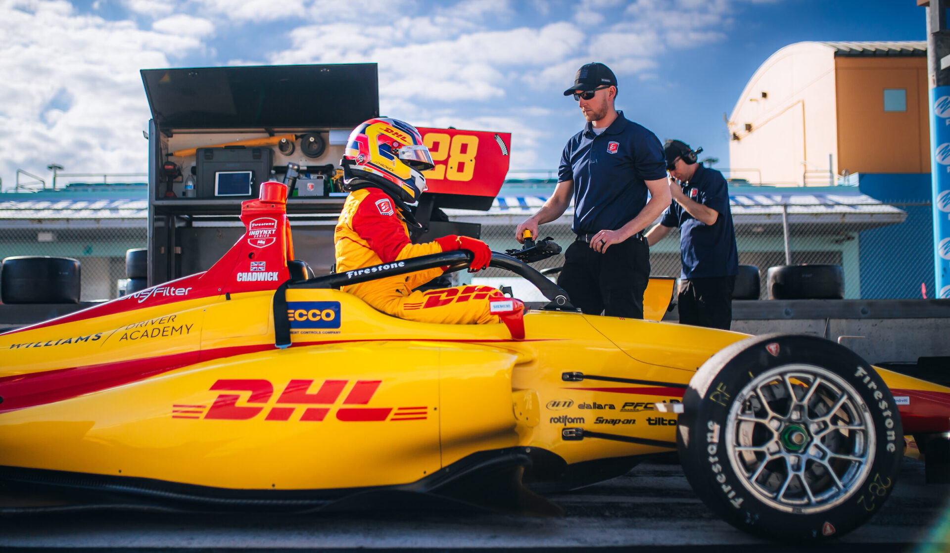 DHL Express & Club Athena Host “Girls at Track” Event - Andretti Global
