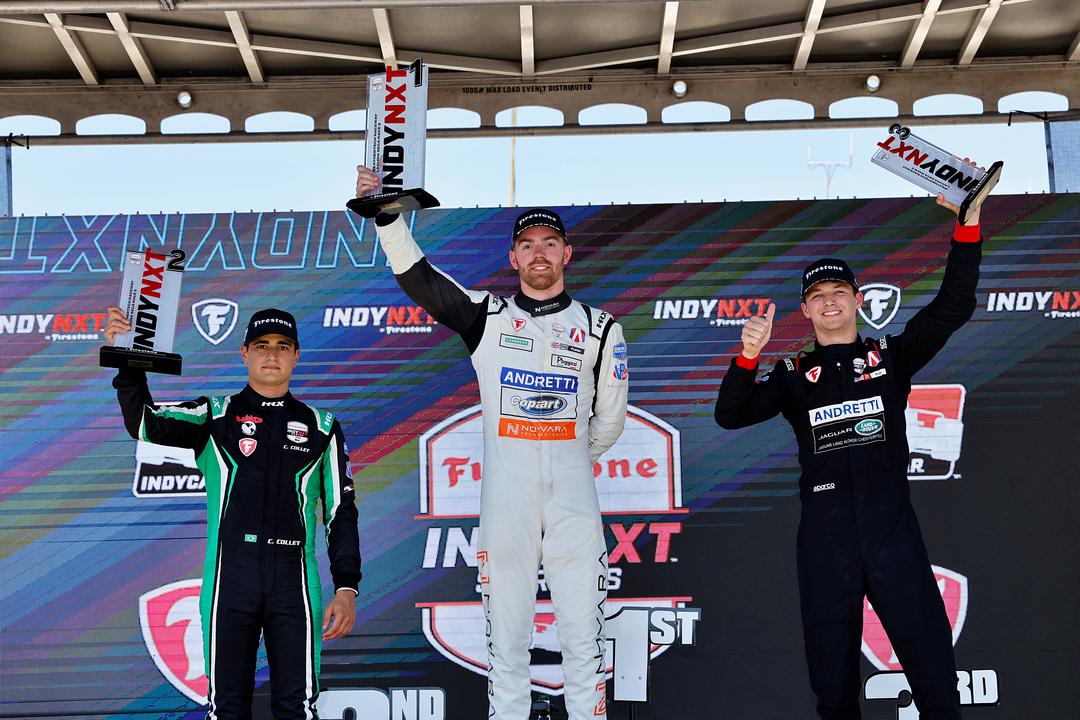 Andretti INDY NXT Laguna Seca Race 2 Report - Andretti Global