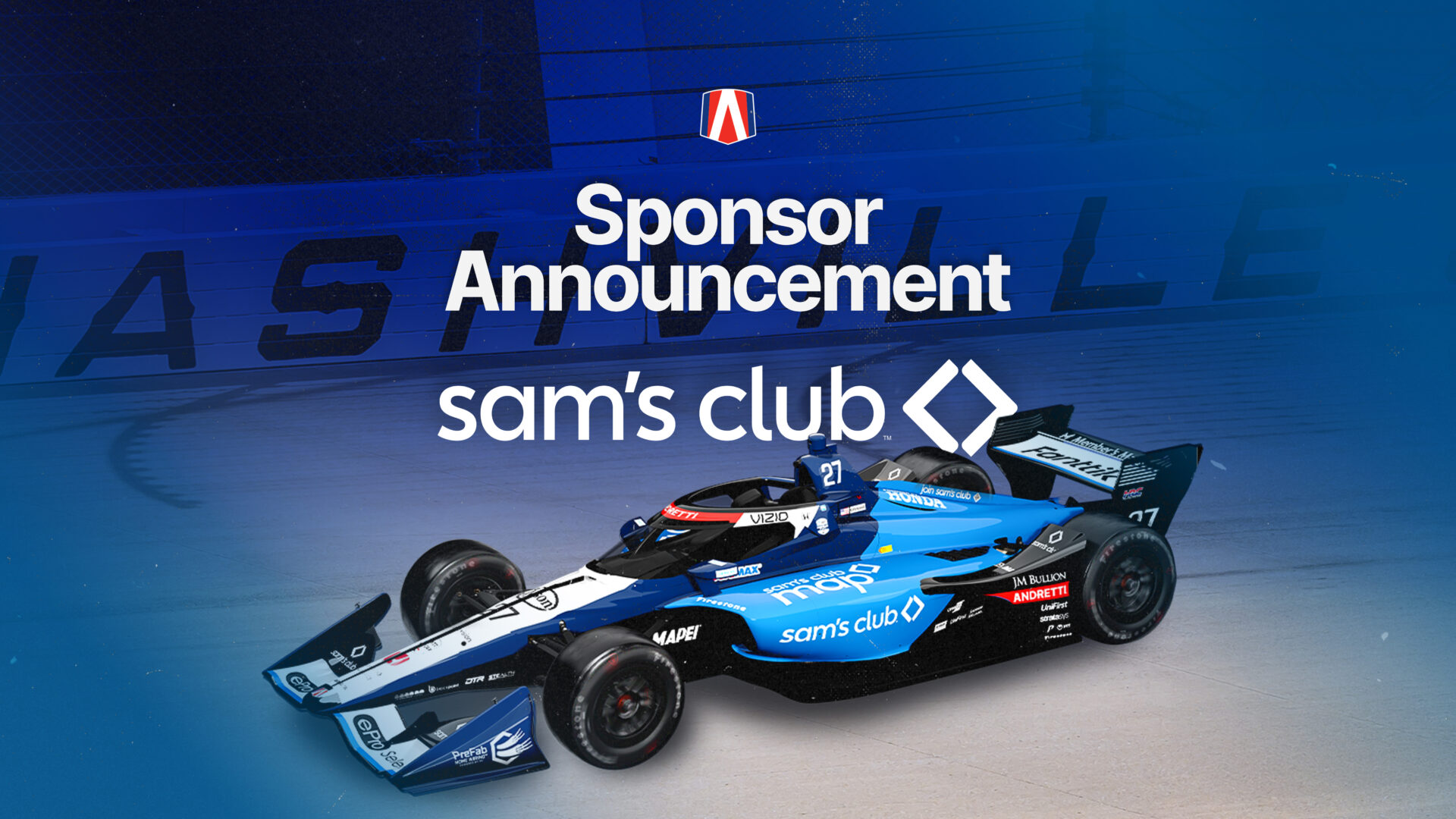 Sam’s Club Teams Up with Andretti Global as Primary Sponsor for Kyle Kirkwood at INDYCAR Season ...